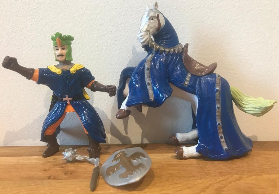 Riddare - Riddare med häst figure och med avtag.. | Köp på Tradera ...