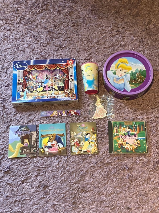 Disney Princess Paket; Pussel + Mugg + ** NY **.. | Köp på Tradera ...