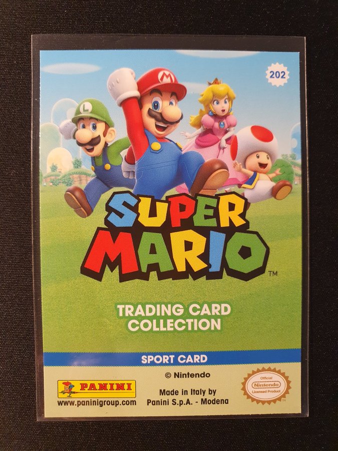 #202 Mario & Luigi Basketball Sport Card Panini.. | Köp på Tradera ...