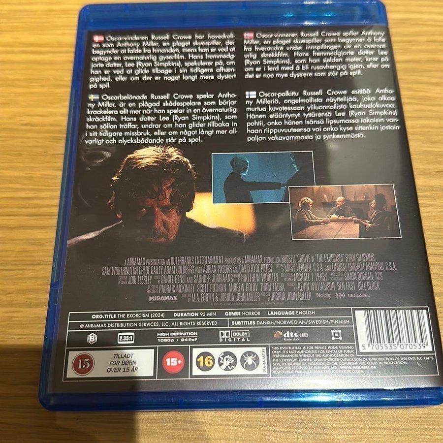 The Exorcism - Blu-ray - Russell Crowe | Köp på Tradera (709342085)