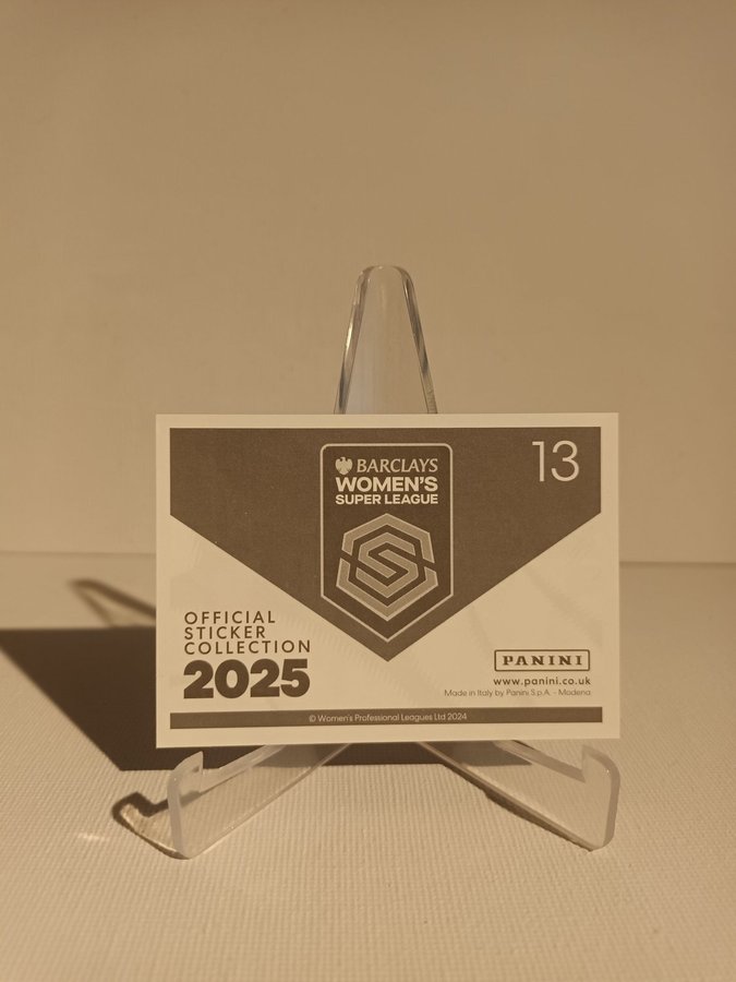 Women's Super League WSL 2025 Stickers #13 Team.. | Köp på Tradera ...
