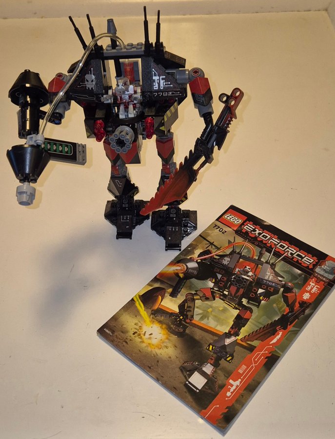LEGO Exo-Force 7702 Thunder Fury (36) | Köp på Tradera (710807638)