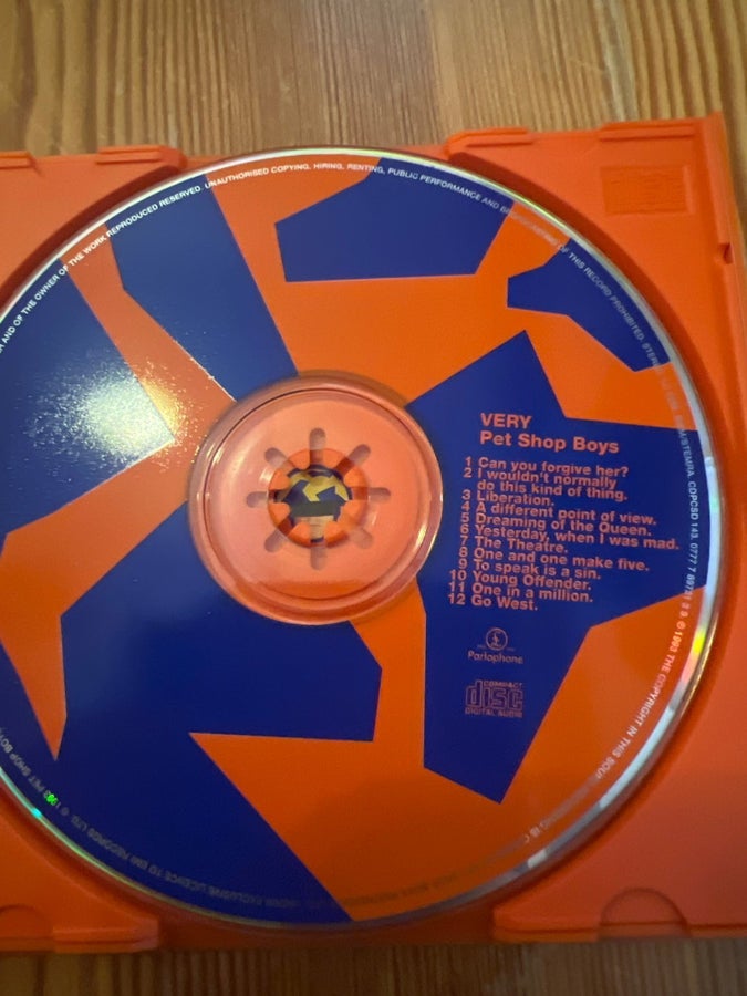 Pet Shop Boys - Very CD Album | Köp på Tradera (696787451)