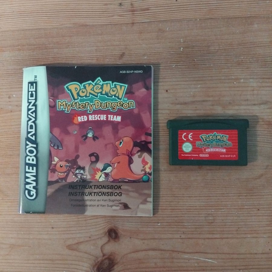 Pokémon Mystery Dungeon Red Rescue Team - Game .. | Köp på Tradera ...