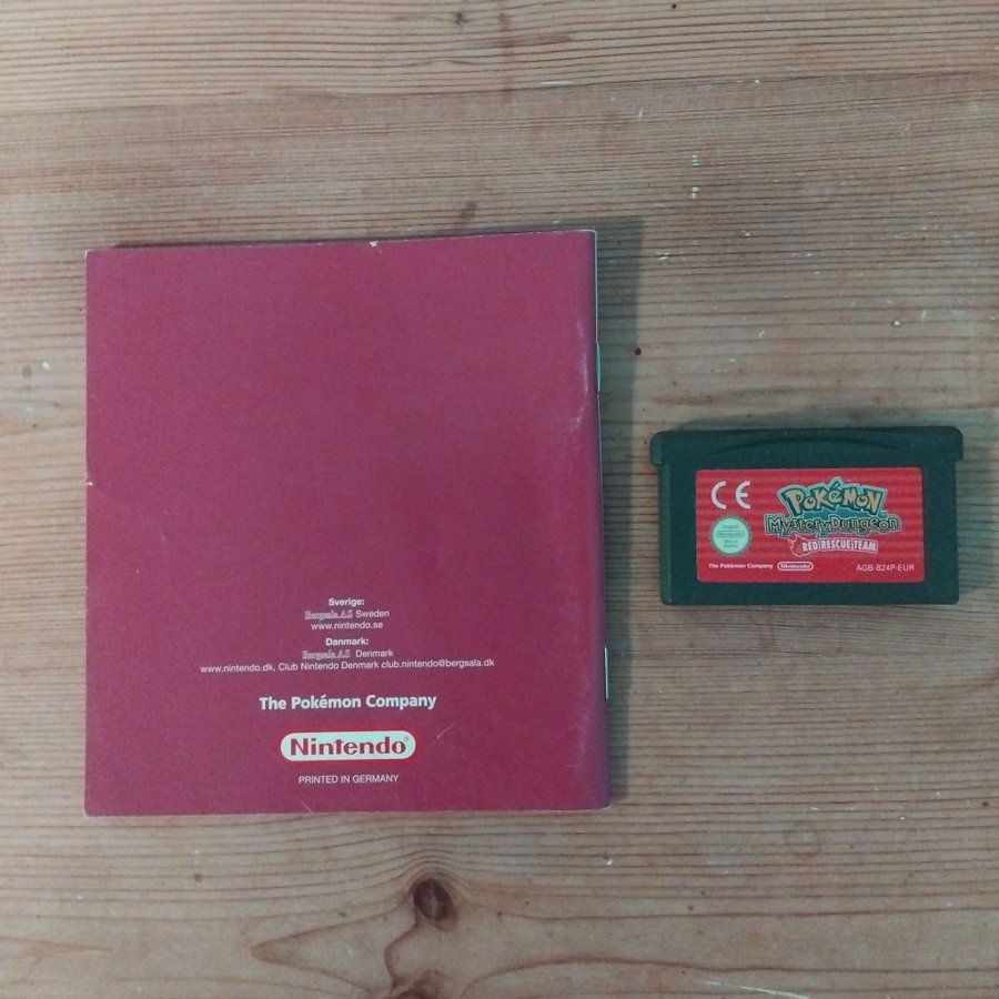 Pokémon Mystery Dungeon Red Rescue Team - Game .. | Köp på Tradera ...