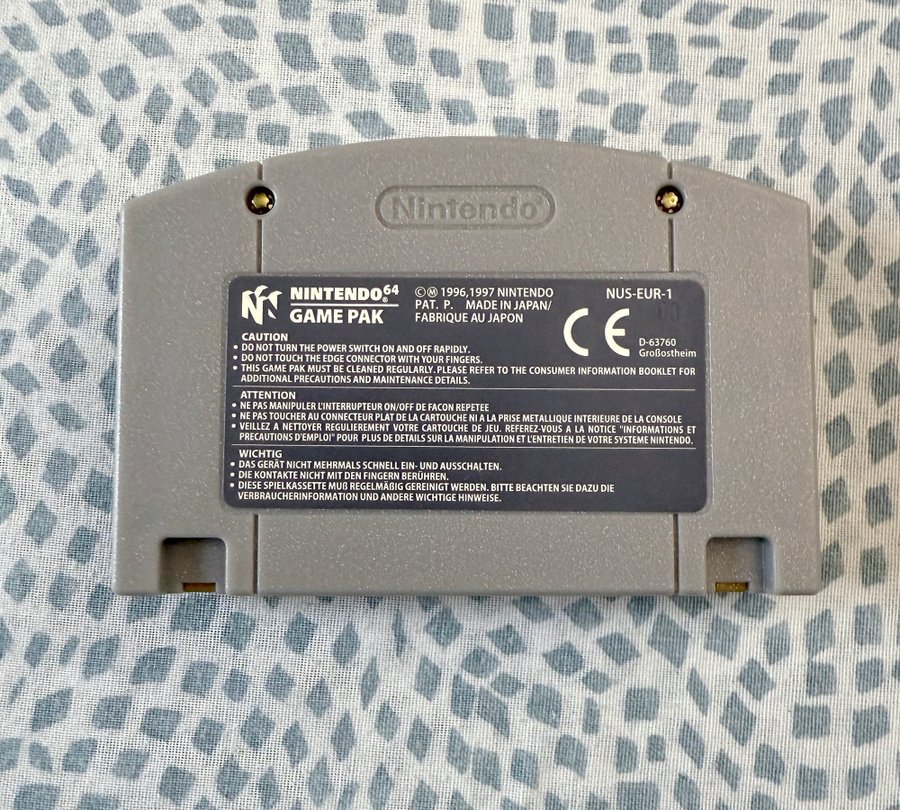 Obs!!! Tysk version!!! Pokémon Stadium 2 - Nint.. | Köp på Tradera ...