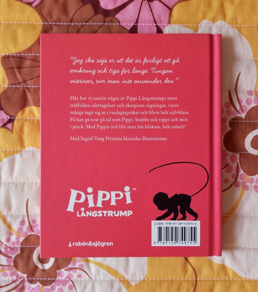 Jag vill inte bliva stur av Astrid Lindgren Pip.. | Köp på Tradera ...