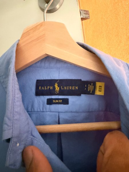 Ralph Lauren blå skjorta, storlek S | Köp på Tradera (735512636)