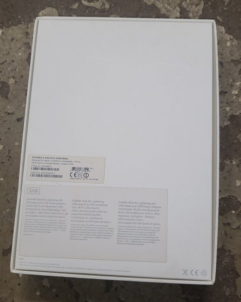 Apple Ipadair tom låda Till någon som behöver(r.. | Köp på Tradera ...