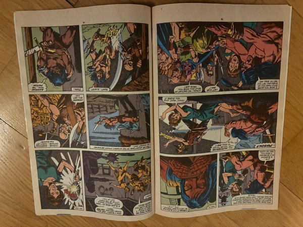 CONAN THE BARBARIAN #222 Serietidning 1989 Marv.. | Köp på Tradera ...