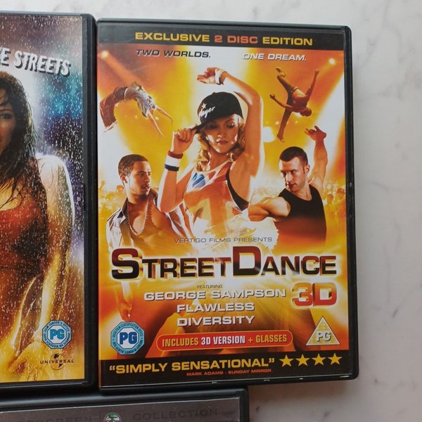 DVD-Filmer: Step Up, Step Up 2, Street Dance, D.. | Köp på Tradera (696591077)