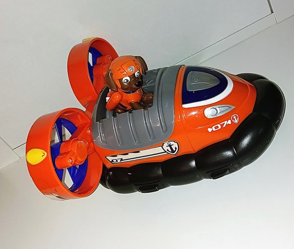 Paw Patrol Zuma Deluxe Hovercraft Svävfarkost L.. | Köp på Tradera ...