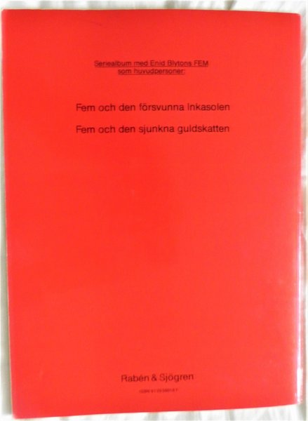 Fem och den sjunkna guldskatten av Serge Rosenz.. | Köp på Tradera ...