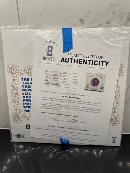 Dr. Dre - The Chronic - Dr.Dre Signed, Vinyl LP.. | Köp på Tradera ...