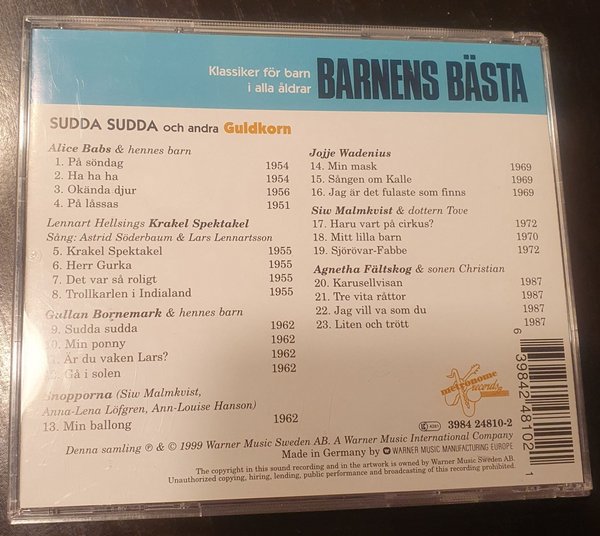 Se produkter som liknar Barnens Bästa - Sudda Sudda o.. på Tradera (670936709)