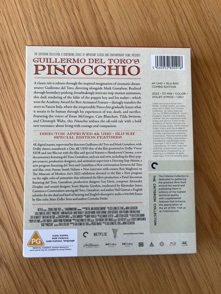 Guillermo del Toros Pinocchio - Criterion Colle.. | Köp på Tradera ...
