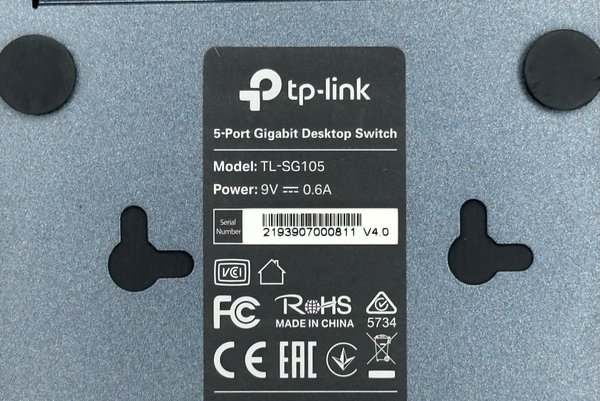 TP-Link 5-Port Gigabit Desktop Switch TL-SG105 | Köp på Tradera (710682301)