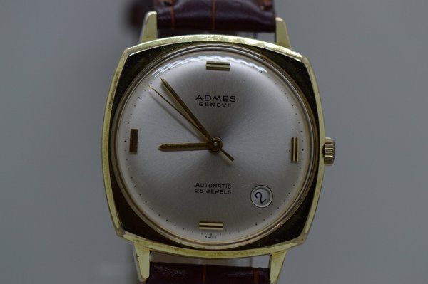 Vintage Admes Geneve Automatic 25 Jewels klocka.. | Köp på Tradera (697810159)
