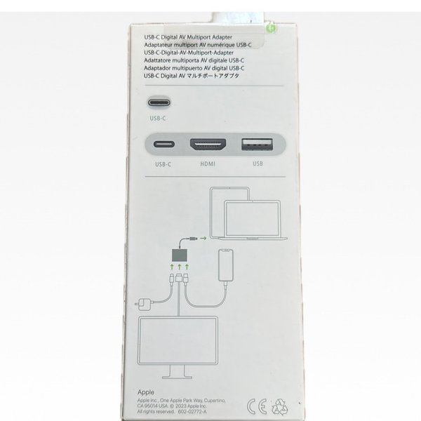 Apple USB-C Digital AV Multiport Adapter | Köp på Tradera (713569861)