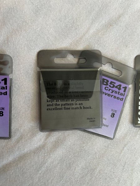 4 st KAMASAN B541 Crystal Reversed krokar storl.. | Köp på Tradera ...
