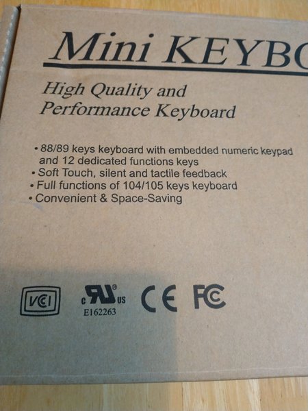 Mini keyboard tangentbord ACK-595U Svensk layou.. | Köp på Tradera ...