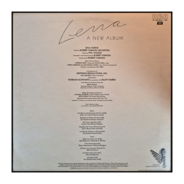 Lena Horne: A New Album | Köp på Tradera (733601891)