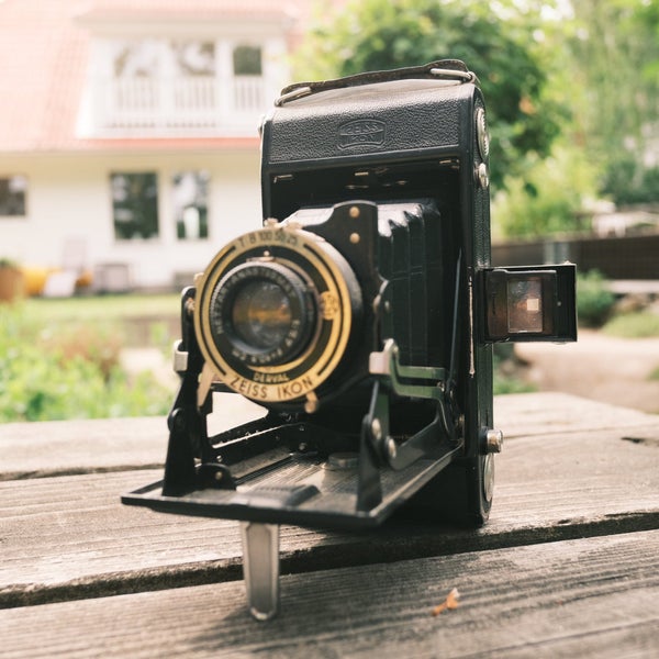 Zeiss Ikon Nettar 515/2: Tysk ingenjörskonst i .. | Köp på Tradera ...