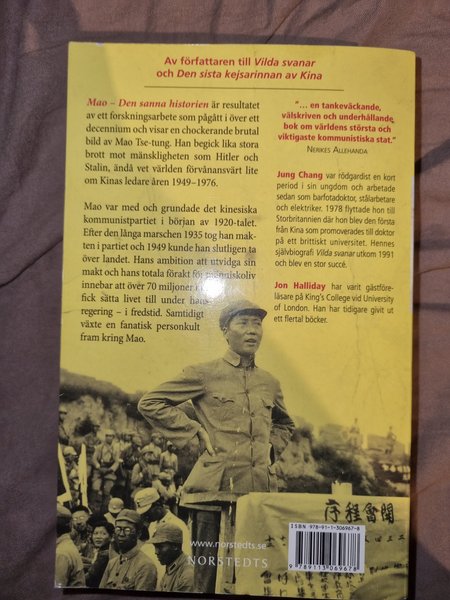 Mao - Den sanna historien av Jung Chang och Jon.. | Köp på Tradera ...