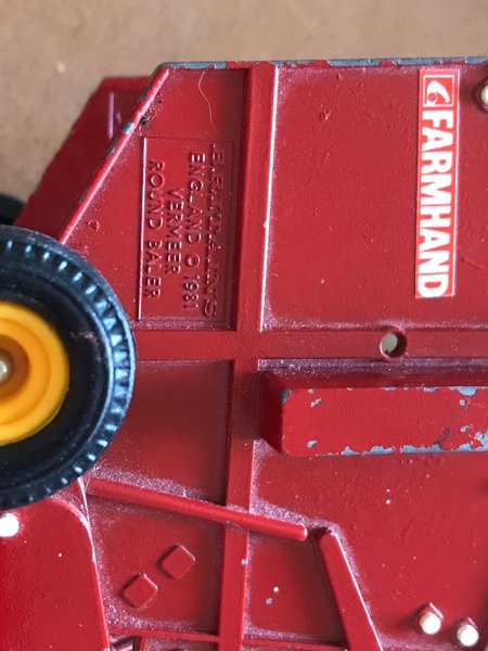 Massey Ferguson Farmhand Round Baler Leksak nyt.. | Köp på Tradera ...