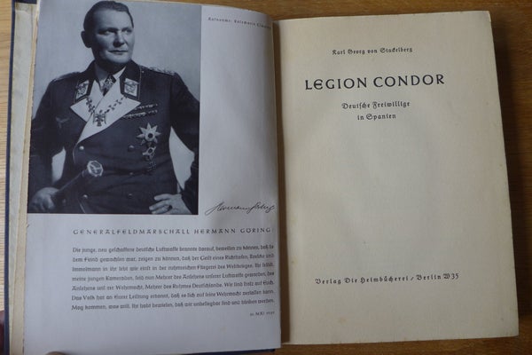 Nazi - Legion Condor - inbördeskriget i Spanien.. | Köp på Tradera ...
