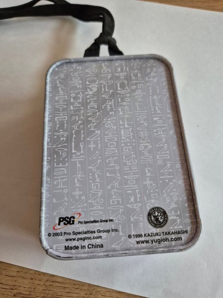 Yu-Gi-Oh! Plåtaska med halsband | Köp på Tradera (711994396)