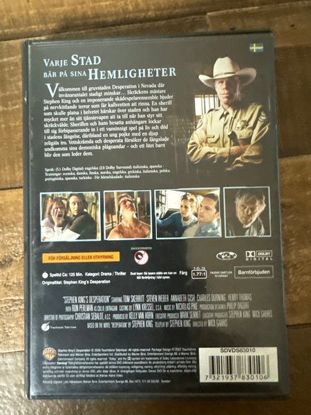 Desperation, raritet, stephen king, tom skerrit.. | Köp på Tradera ...