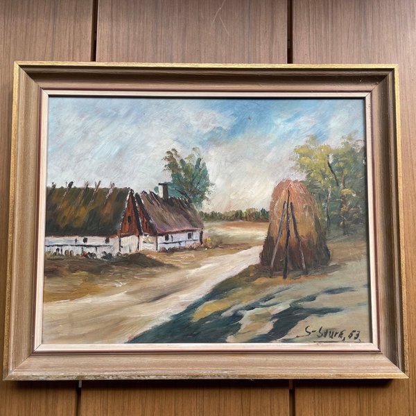 Tavla, Sten Sture Sandgren 40,5x32,5 cm, (34x20.. | Köp på Tradera ...