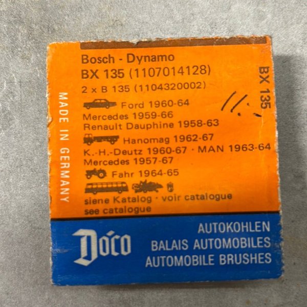 Se produkter som liknar Bosch Kol generator MB , Ford.. på Tradera ...