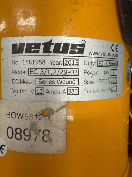 Se produkter som liknar Vetus Bogpropeller EC 3/1,2/2.. på Tradera (683984350)