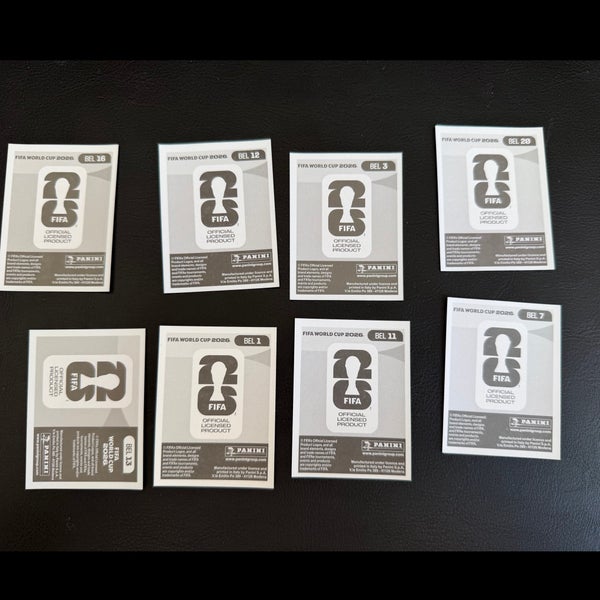 PANINI STICKER FIFA WORLD CUP 2026 - BELGIEN | Köp på Tradera (736701073)