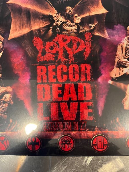 LORDI / ULTRA RARE 2 X PÅ BLÅ VINYL / GJORD I B.. | Köp på Tradera ...