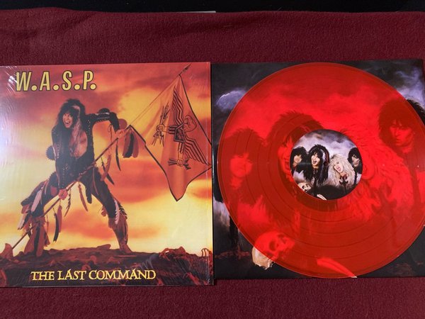 W.A.S.P. - The Last Command (LP, Magenta Transp.. | Köp på Tradera ...