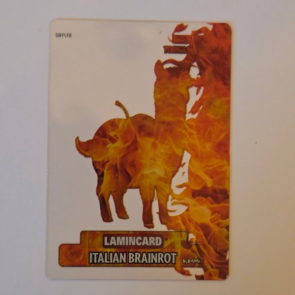 Italian Brainrot Lamincards - Pici Pici Lamanic.. | Köp på Tradera ...