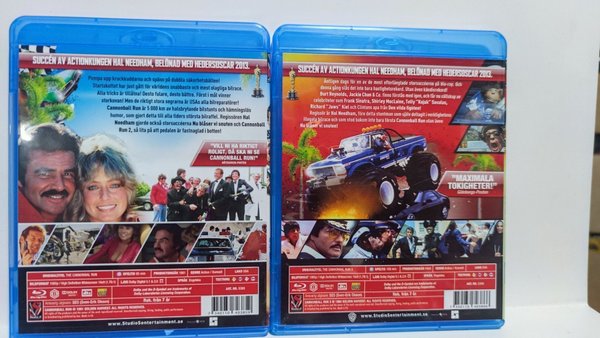 Cannonball Run 1.2 Blu-Ray Svensk Text. Studio s | Köp på Tradera ...