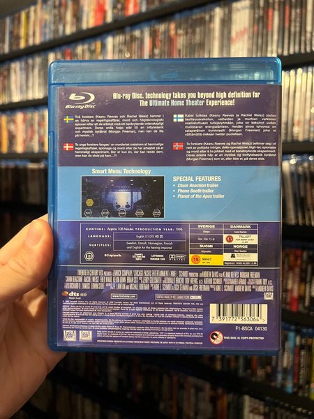 Chain Reaction - Blu-ray med Keanu Reeves och M.. | Köp på Tradera ...