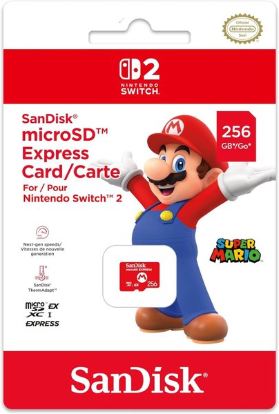 Nintendo Switch 2 Micro SD Express Card, SanDis.. | Köp på Tradera ...