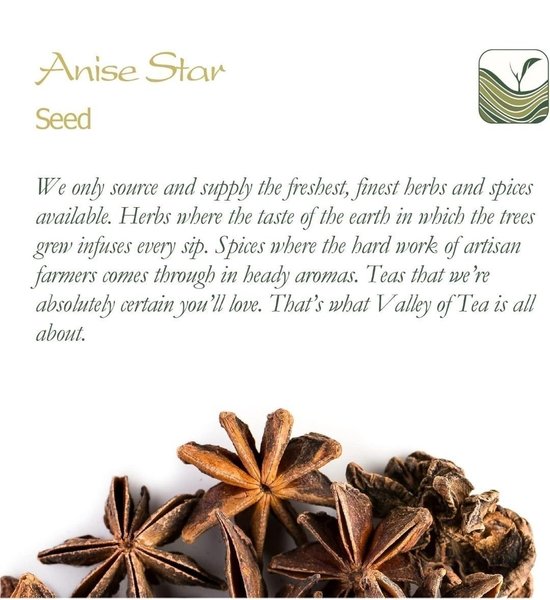 Star Anise Organic Tea With Star Seed Of Anise .. | Köp på Tradera ...