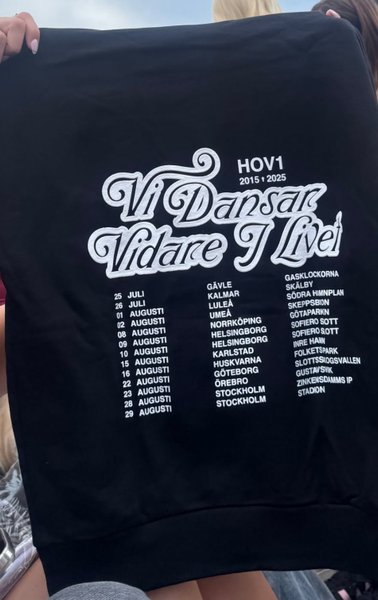 Hov1 merch 2025, vi dansar vidare i livet?? | Köp på Tradera (690518332)