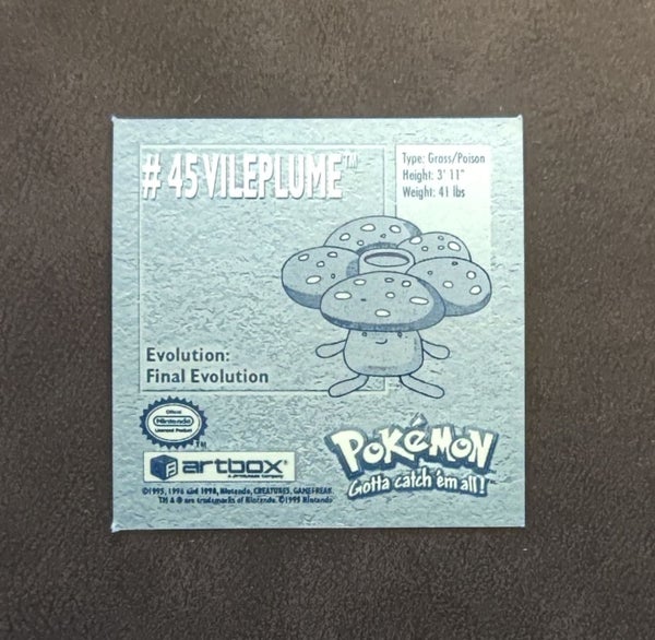 Se produkter som liknar Vileplume #45 Artbox Sticker .. på Tradera ...