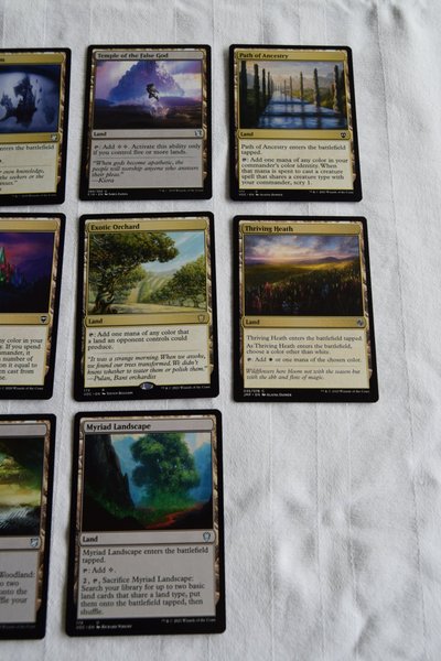 Land Kort multicolor Commander , MTG, magic the.. | Köp på Tradera ...