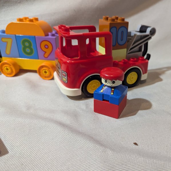 Duplo tåg med siffror | Köp på Tradera (733118697)
