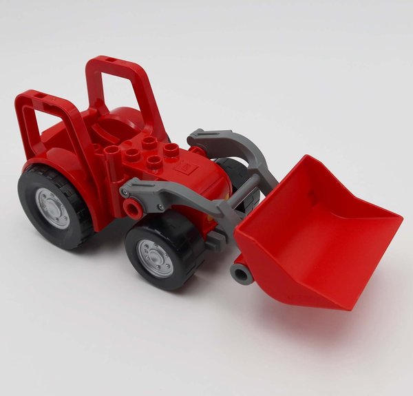 Se produkter som liknar Fin stor röd traktor med stor.. på Tradera ...