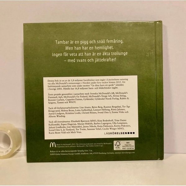 Barnbok - Tambar är ett troll av Tor Åge Brings.. | Köp på Tradera ...