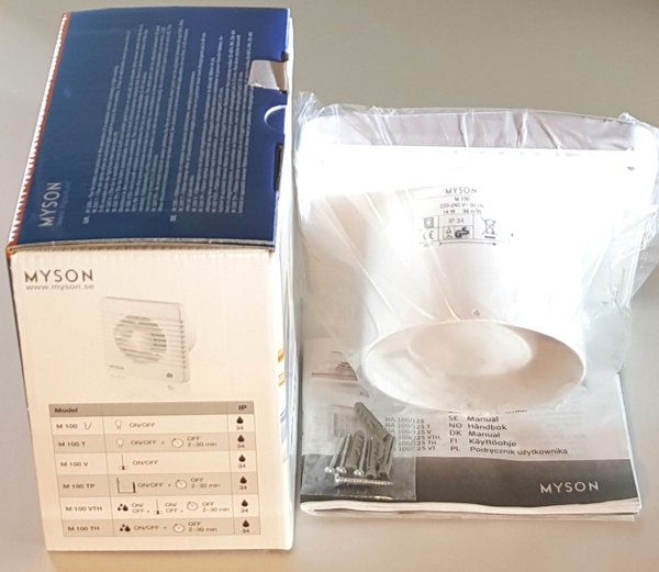 Se produkter som liknar Myson Badrumsfläkt/Frånluftsf.. på Tradera ...